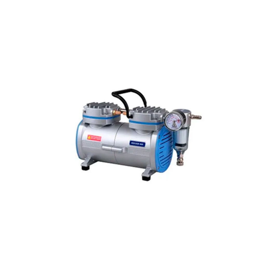 Bomba de vacío por diafragma con manómetro Mod 400 libre de aceite ...